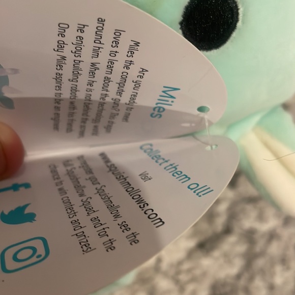Squishmallows | Toys | Miles Squishmallow | Poshmark